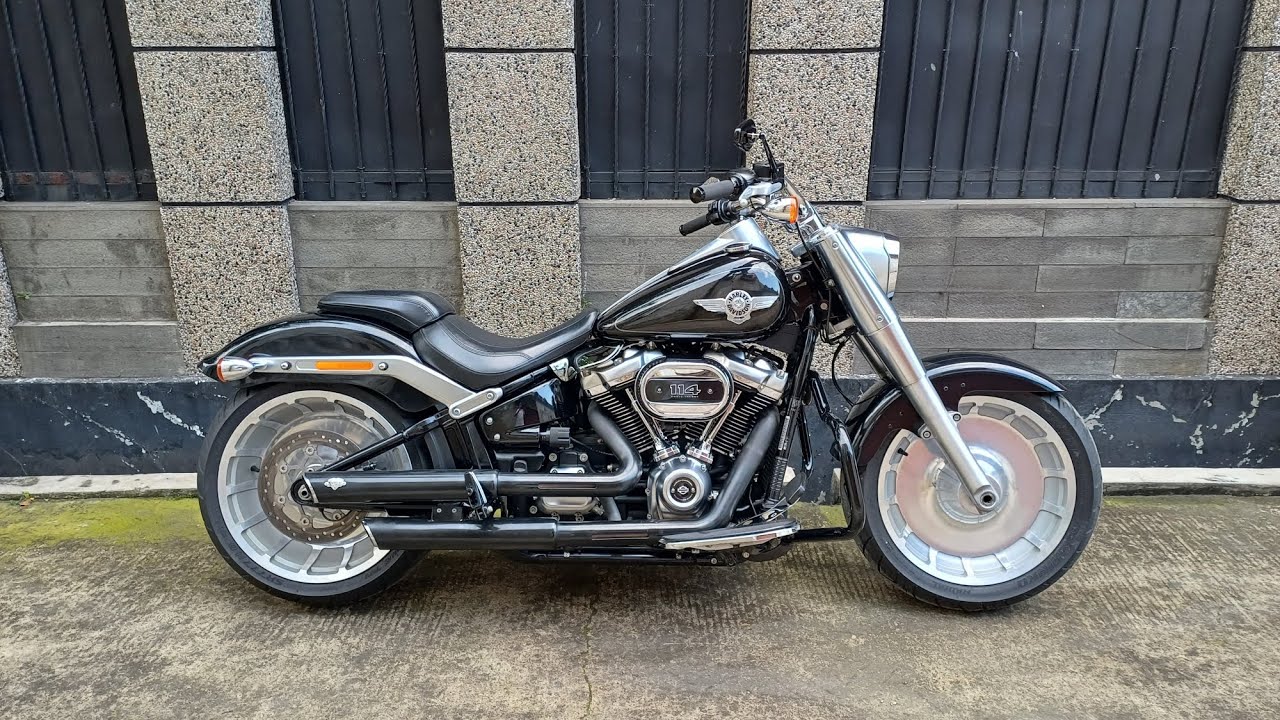 HARLEY DAVIDSON FATBOY 114 M8 2018 | #423 - YouTube