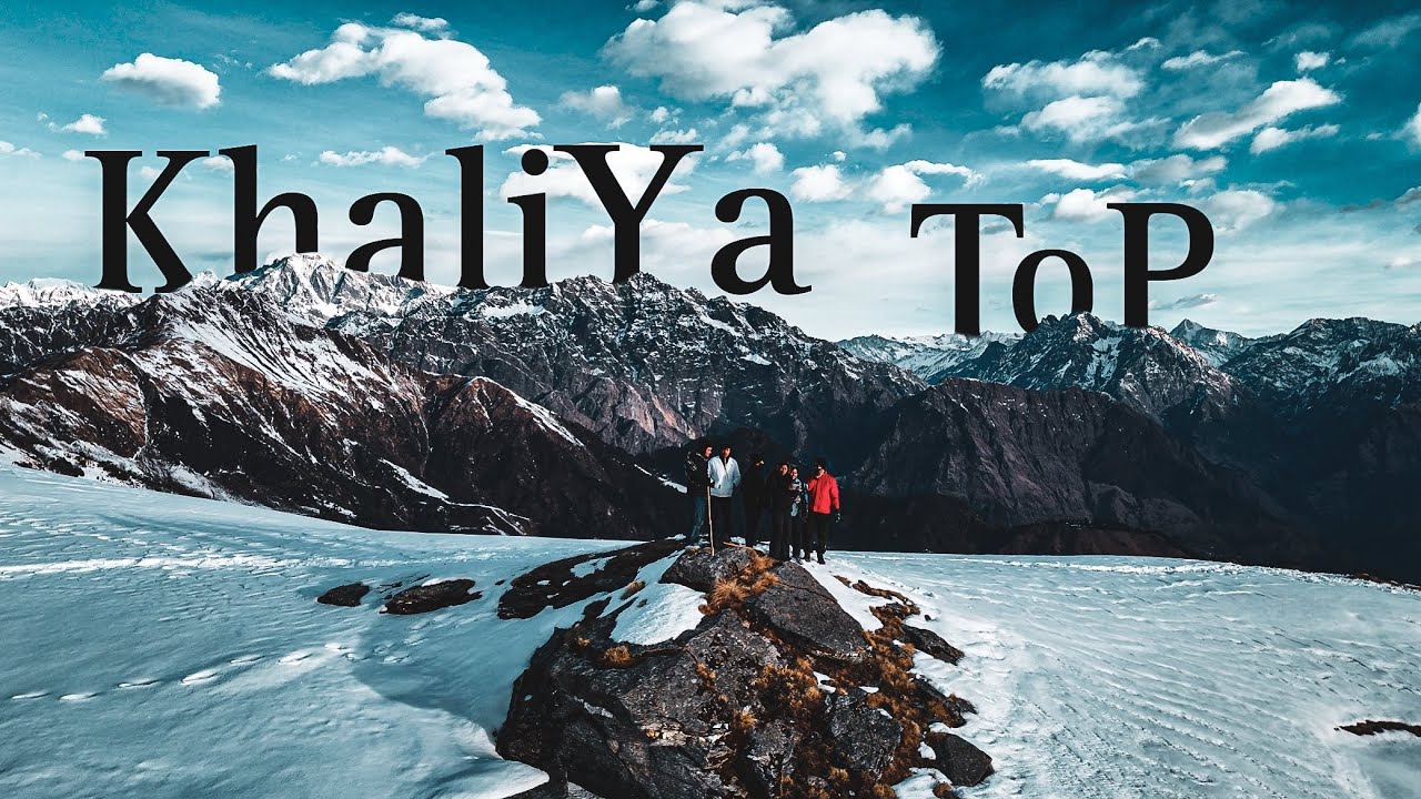 My First Snow Trek🔥 Khaliya Top || Munsiyari || Uttarakhand - YouTube