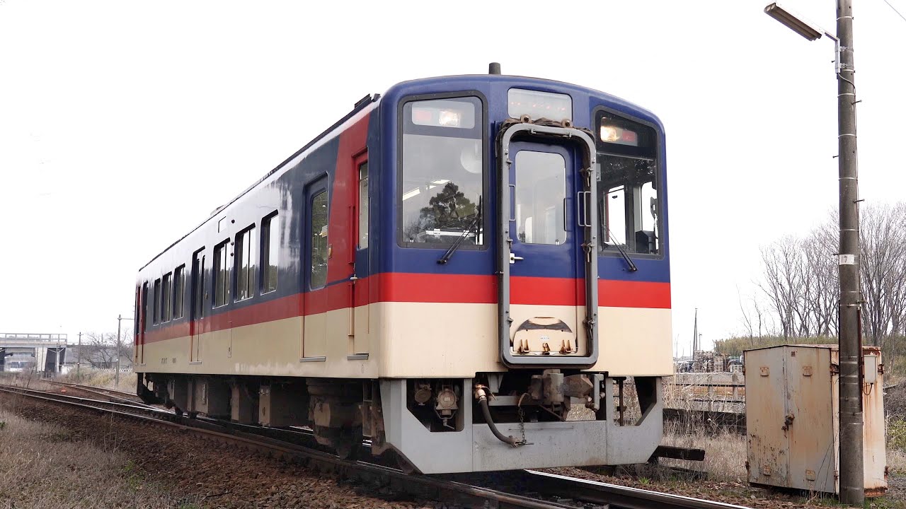 鹿島臨海鉄道8000形 大洗鹿島線（鹿島旭）/ Kashima Rinkai 8000series Ooarai Kashima Line ...