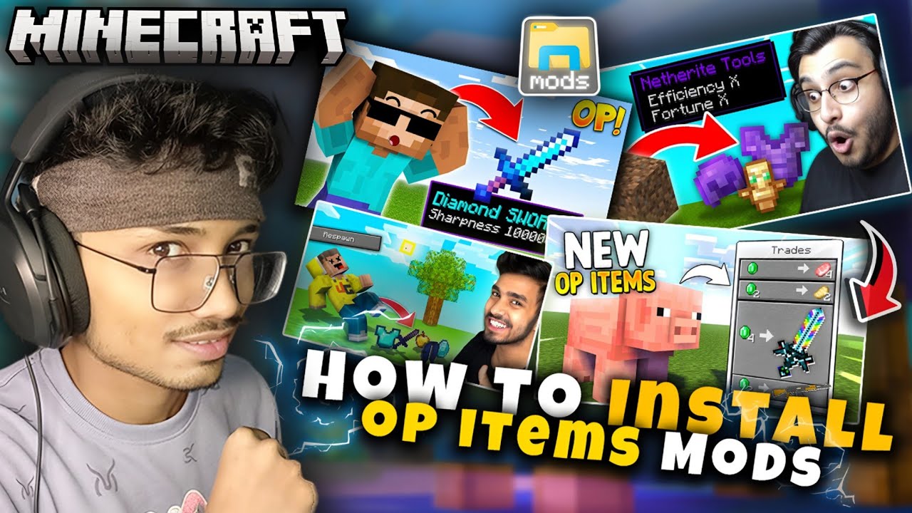 How To Download OP ITEMS Mod Minecraft | Latest 2026 - YouTube