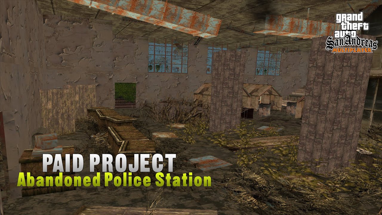 [PAID PROJECT] Abandoned Police Station - Dayz, Zombie, Scavange ...