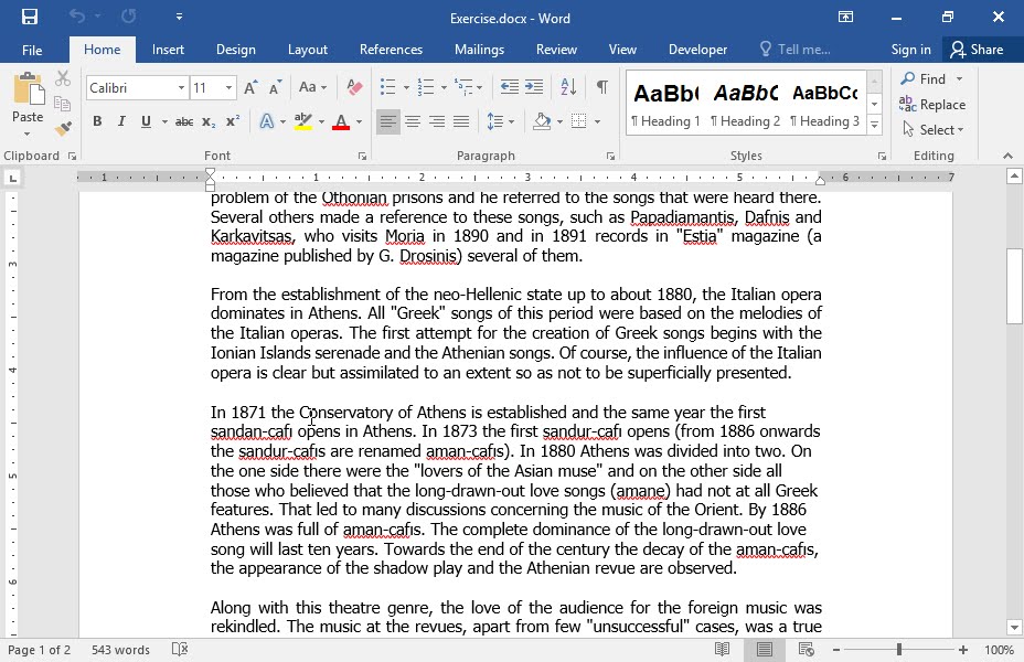 Modify the paragraph style cert4u as follows: Tahoma font, justified ...