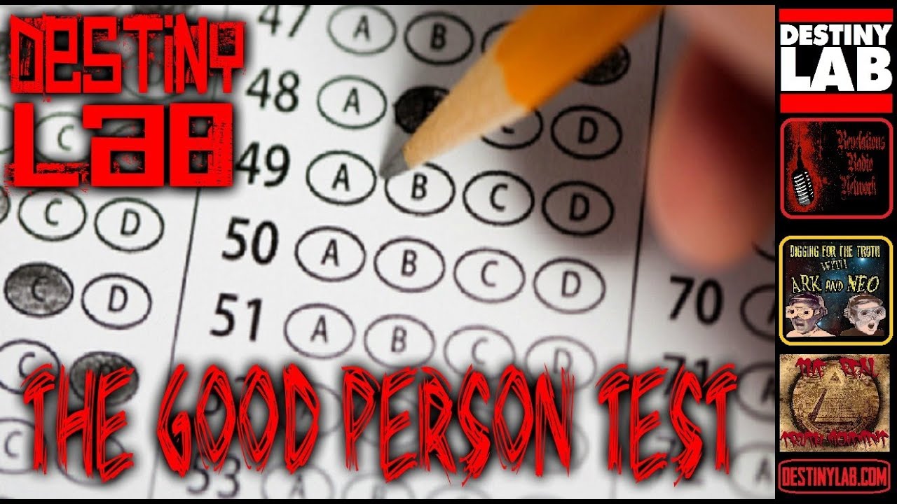 Destiny Lab "THE GOOD PERSON TEST" - YouTube