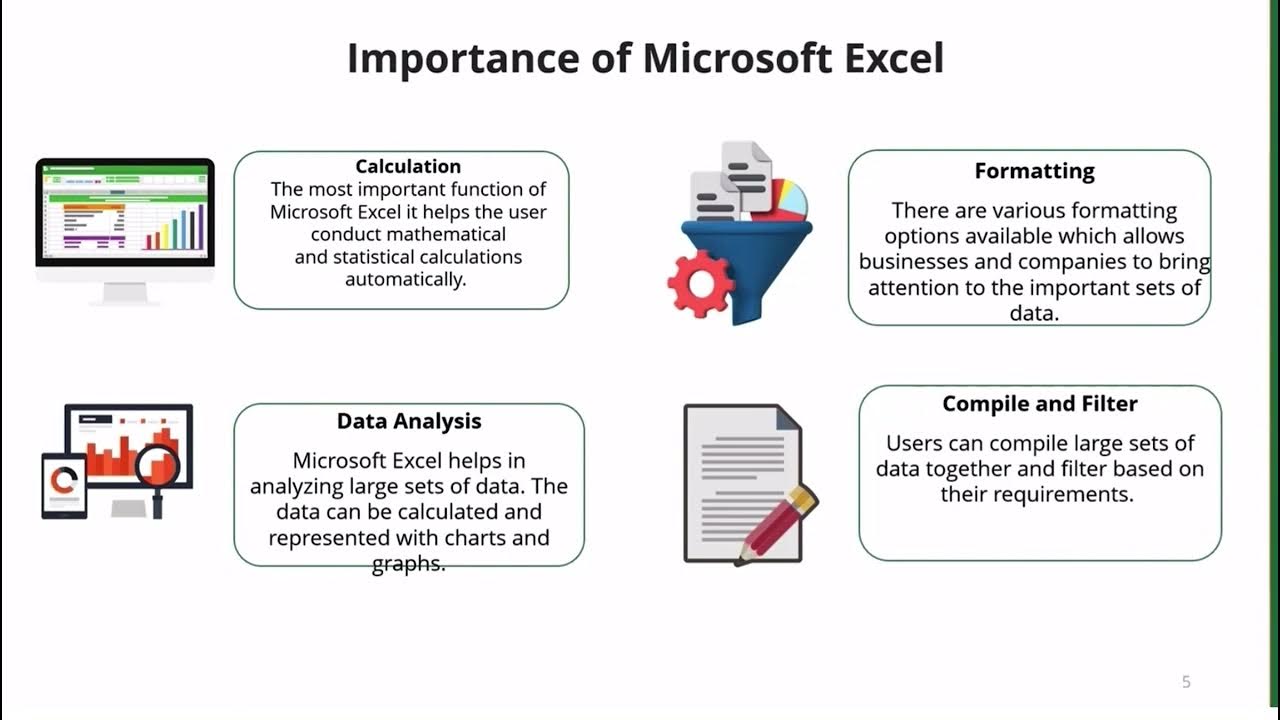 Introduction of Microsoft Excel||Microsoft Excel Course - YouTube