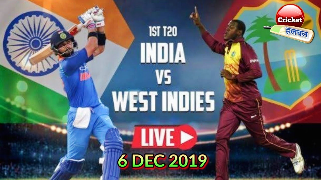 LIVE COMMENTARY: INDIA VS WESTINDIES Ist T-20 LIVE II CRICKET HALCHAL II LIVECRICKET - YouTube