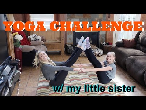 Yoga Challenge ft My Sister - Lovey James