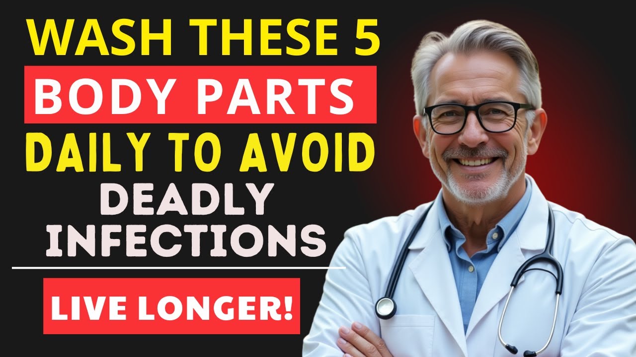 Wash These 5 Body Parts DAILY to Avoid Deadly Infections & Live Longer ...