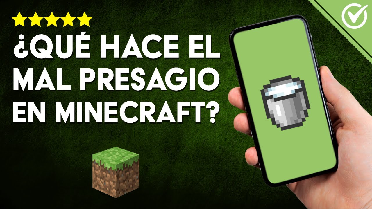 Qué Hace el MAL PRESAGIO en Minecraft | ¡Descúbrelo Todo! - YouTube