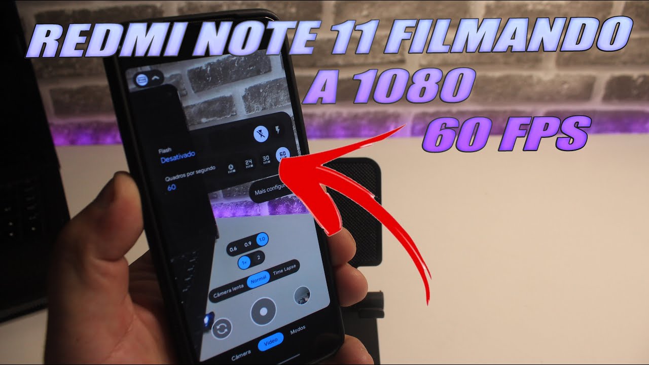 UMA GCAM TOP PARA O REDMI NOTE 11 - YouTube