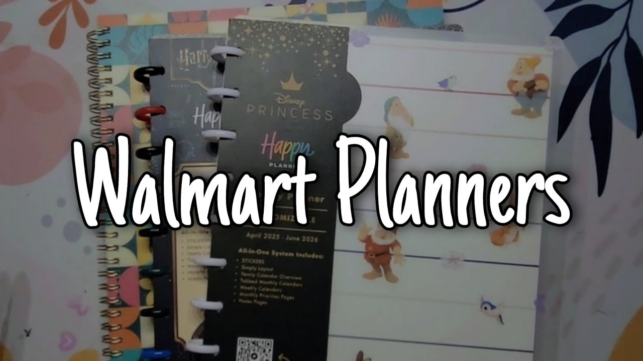 Walmart Haul | NEW 2025-2026 Happy Planner Simply and Organized ...