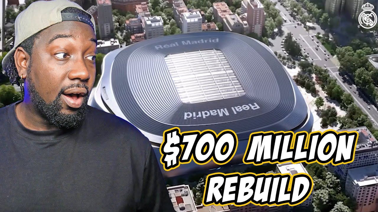 Reacting To Santiago Bernabeu Stadium Rebuild Progress - YouTube