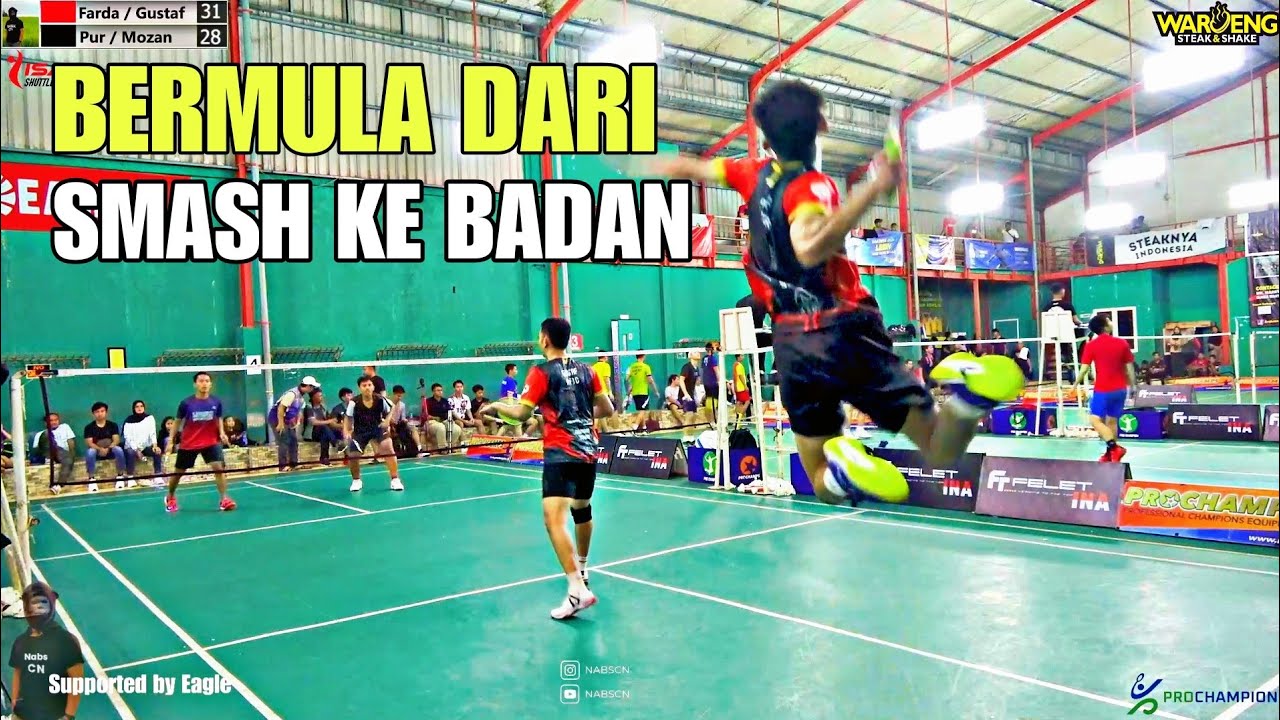 BERMULA DARI SMASH KE BADAN 🔥Berujung Saling Serang Adu Skill di Tarung ...