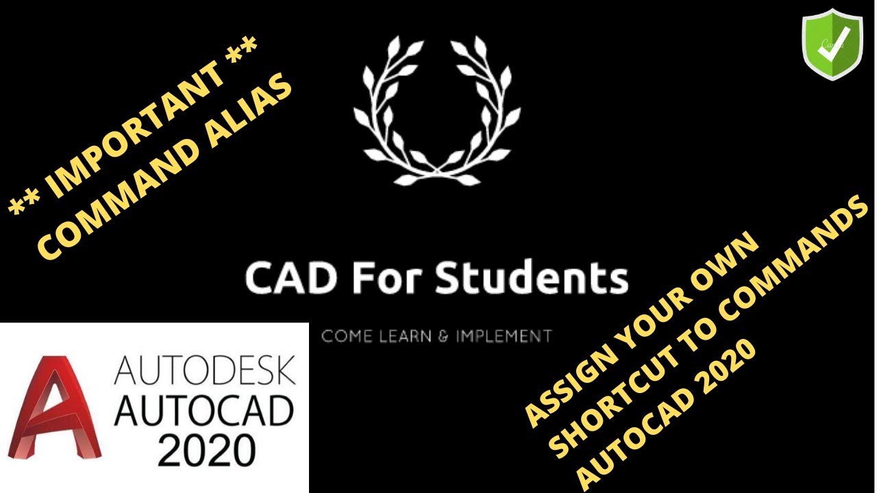 AUTOCAD 2020 How To Assign Different Keys To Different Commands In autocad-2020-how-to-assign-different-keys-to-different-commands-in