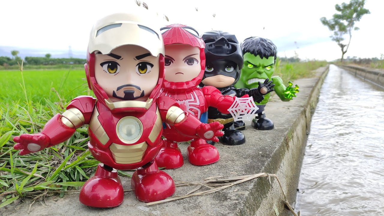 superhero dance videos cartoon ultraman avengers transformers marvels ...