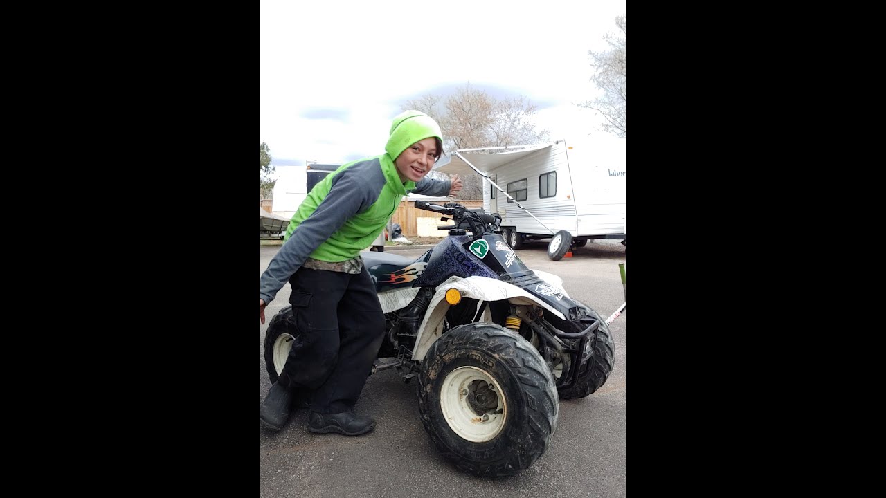 rebuilding a blown up atv (PT2) its back together ...