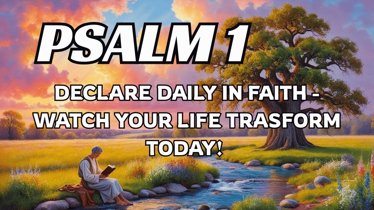 Psalm 1 Morning Prayer | Declare Prosperity, Protection Favor ...