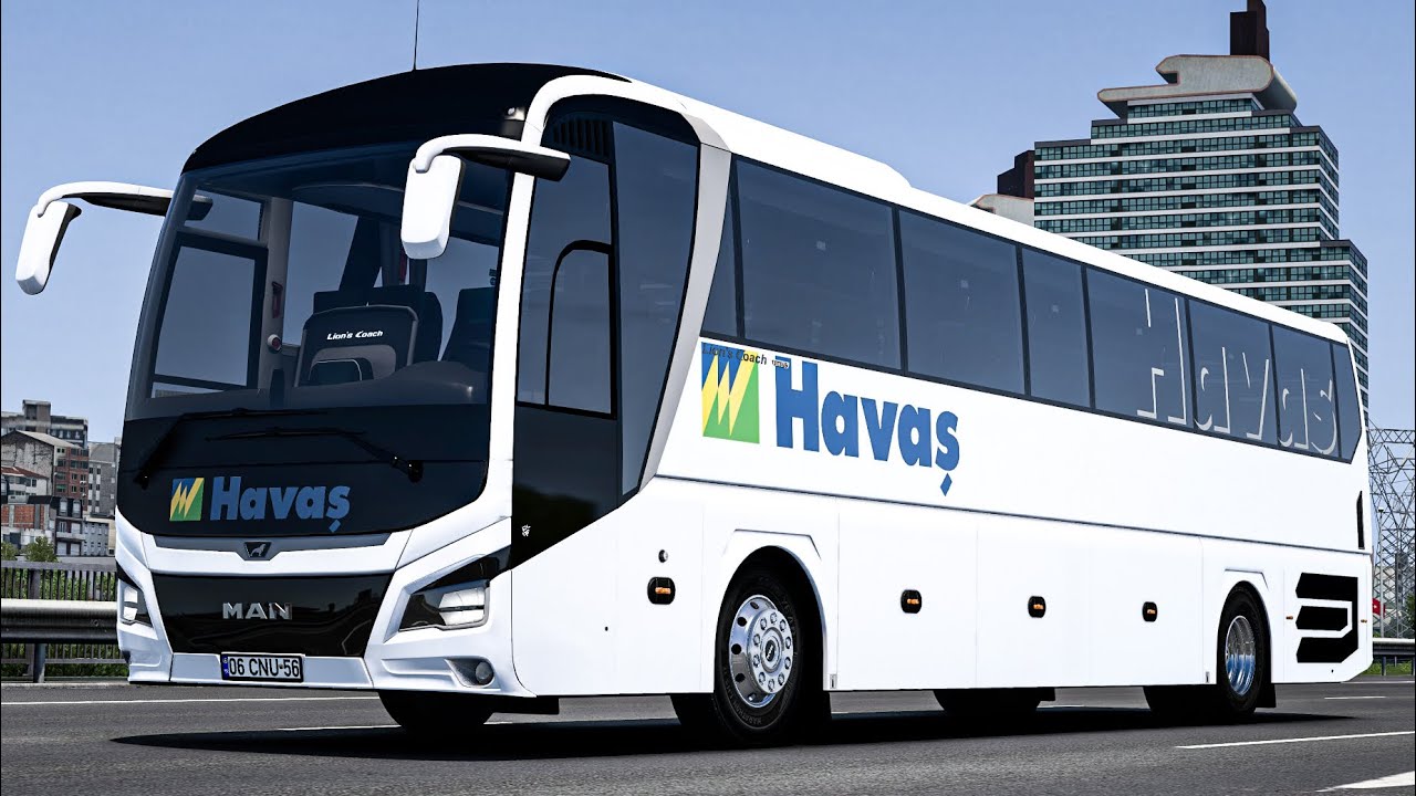 MAN Lion's Coach 3rd Gen | ETS2 1.46 Bus mods - YouTube