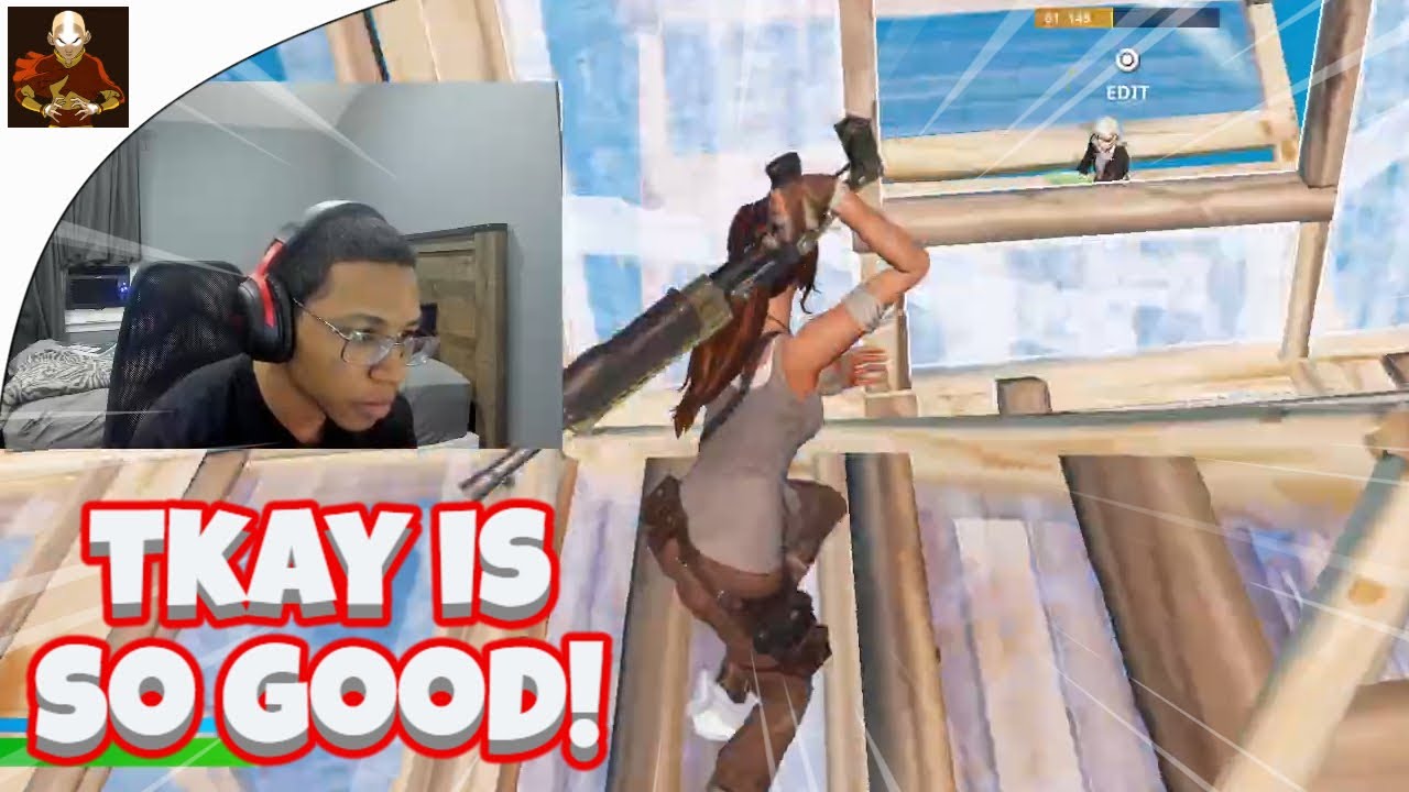 TKAY vs LARSON😳 (1v1 ZONEWARS) [FORTNITE TOKEN/WAGER] - YouTube