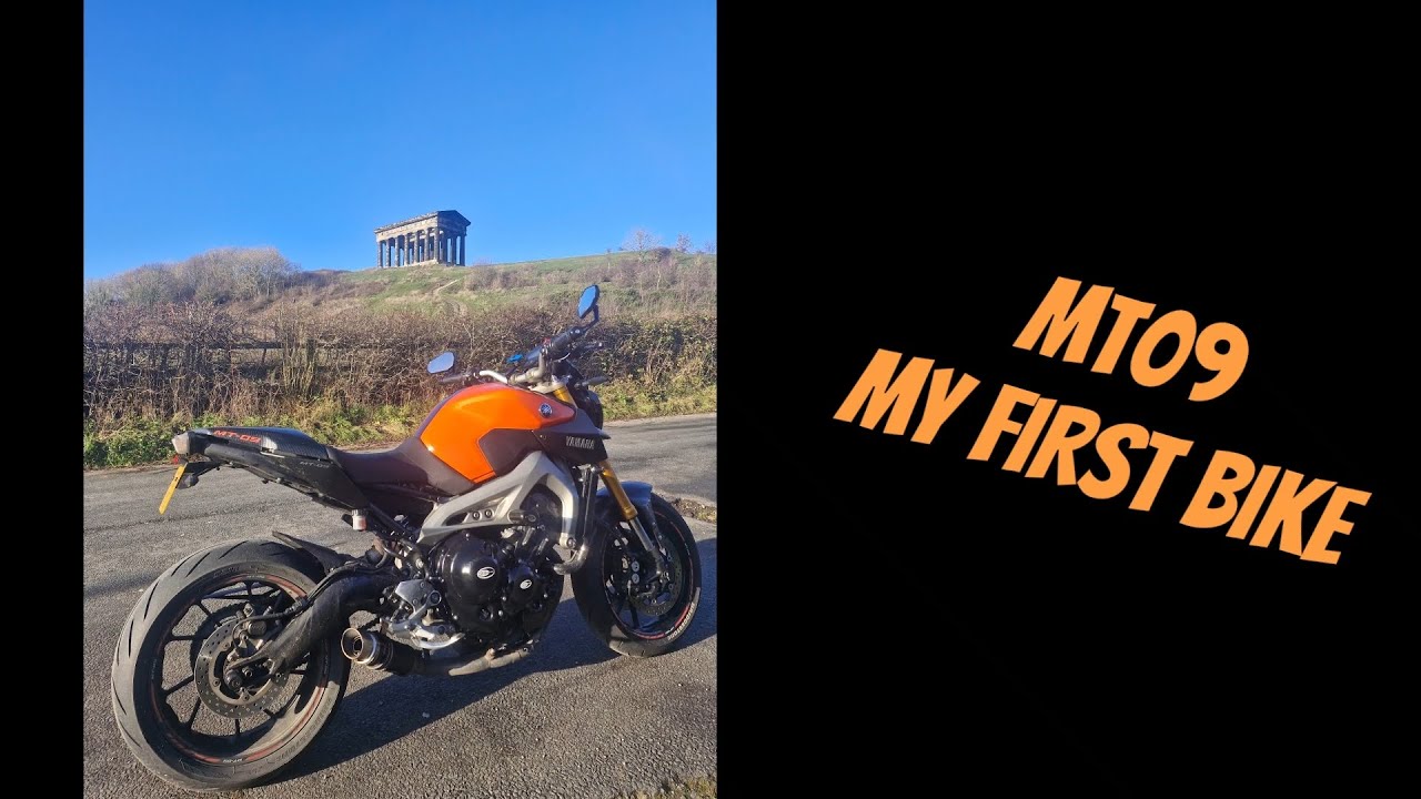 YAMAHA MT09 -FIRST BIKE - YouTube