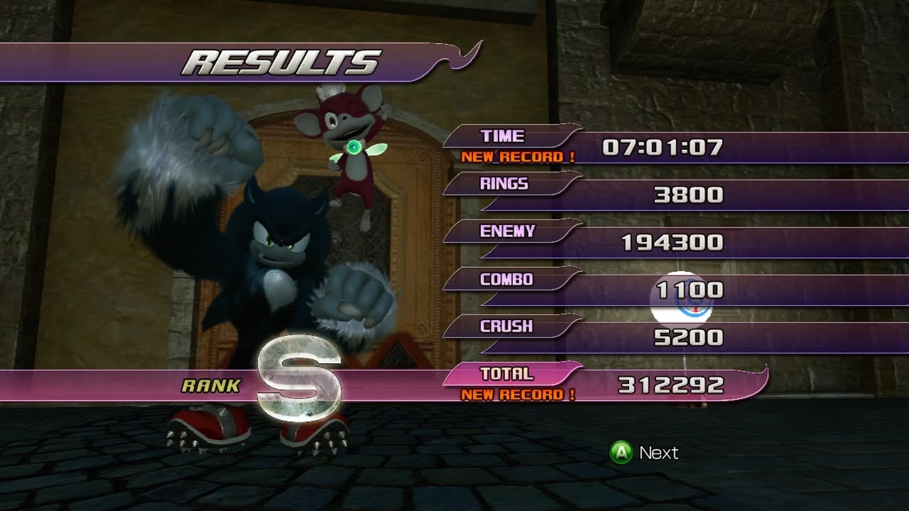 Sonic Unleashed: Spagonia Night Rooftop Run Act 1-2 DLC [S rank ...