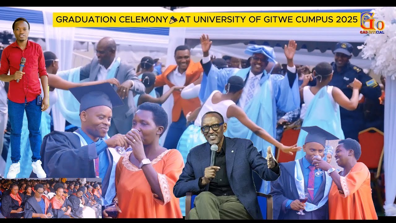 PAPA SABIN, GRADUATION CELEMONY🎉AT UNIVERSITY OF GITWE CUMPUS 2025 ...