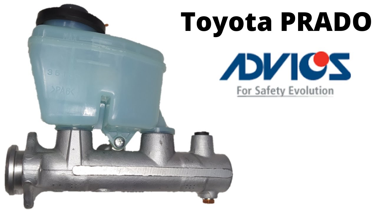 BOMBA FRENO Toyota PRADO Advics 47201 3D470 - YouTube