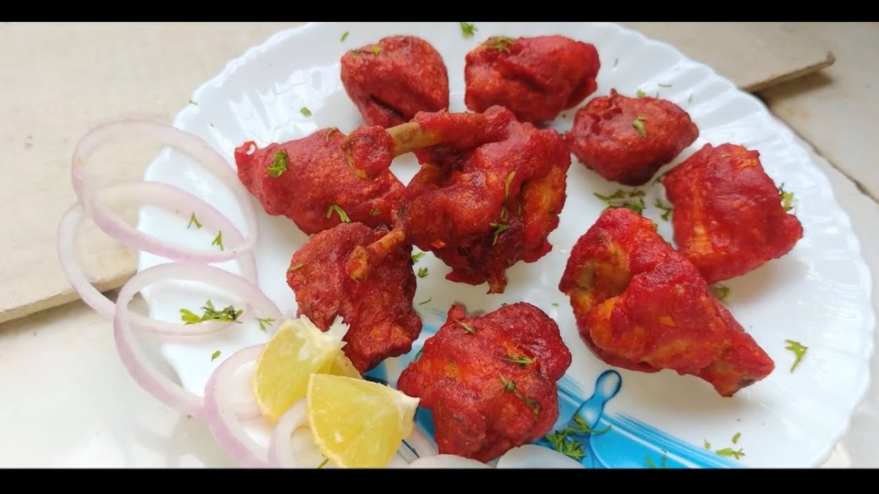 Crispy Chicken Fry / Chicken Pakoda / Fried Chicken Bhaji - YouTube