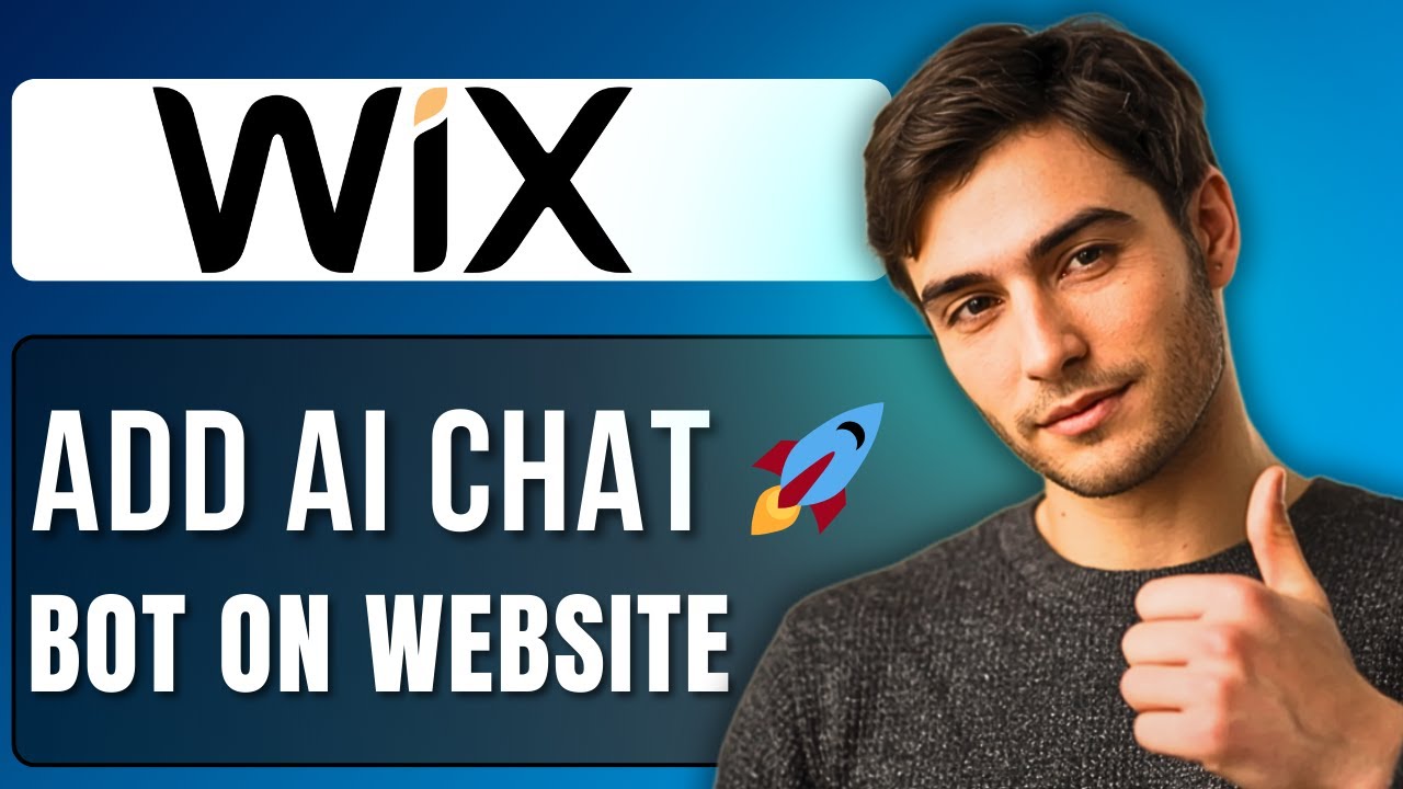 Wix AI ChatBot Tutorial | How to Add an AI Chatbot to Wix Website Full Guide 2025 - YouTube