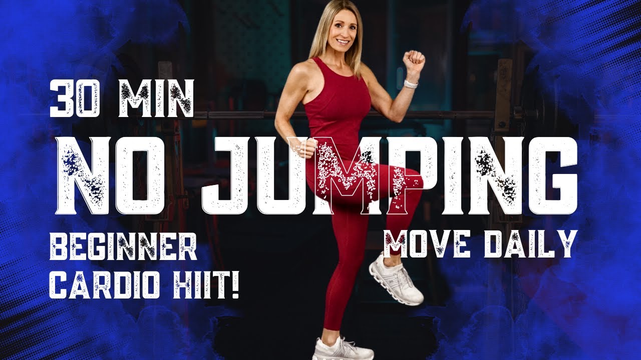 30 Minute Beginner No Jumping Cardio HIIT Workout | 3 Repeater - YouTube