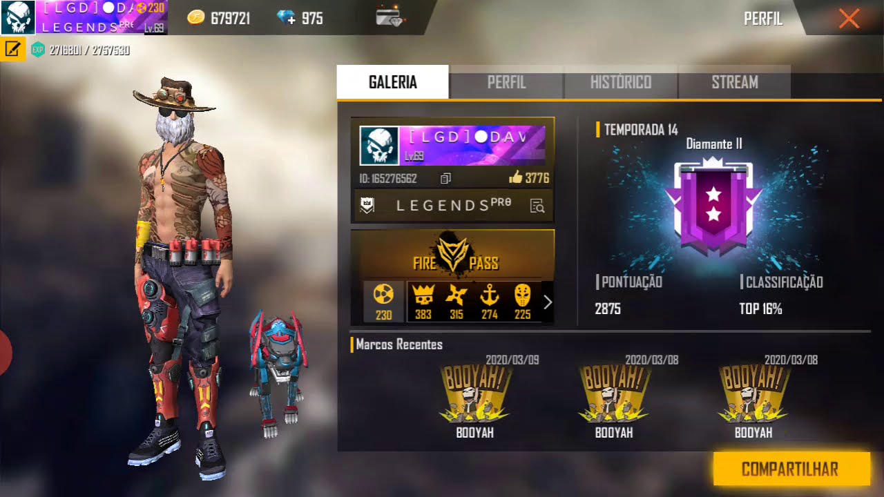 Free fire#7 passe completo E + - YouTube