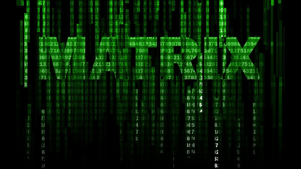 How To Make The Matrix Falling Numbers By Using Only Notepad Youtube 7623