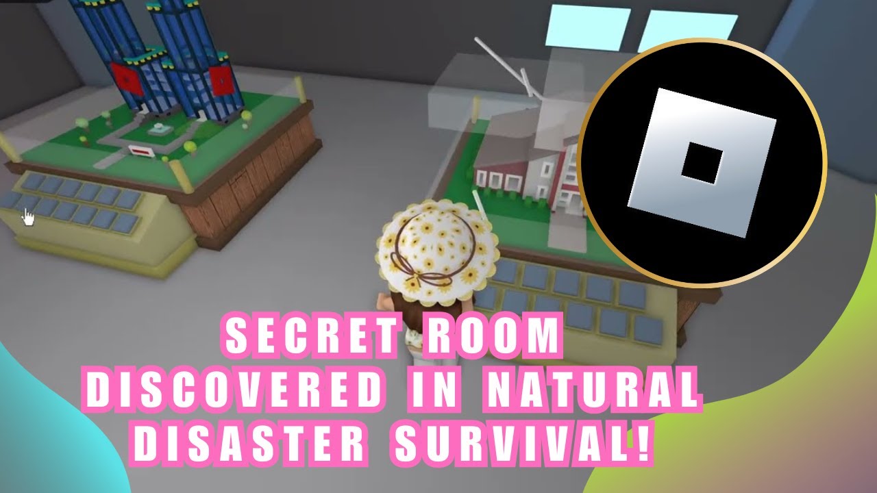 Secret Room DISCOVERED in Natural Disaster Survival! 🗝️ Roblox Easter ...