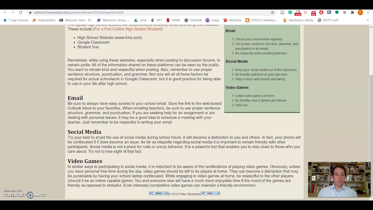 AECT Standard 3 - YouTube