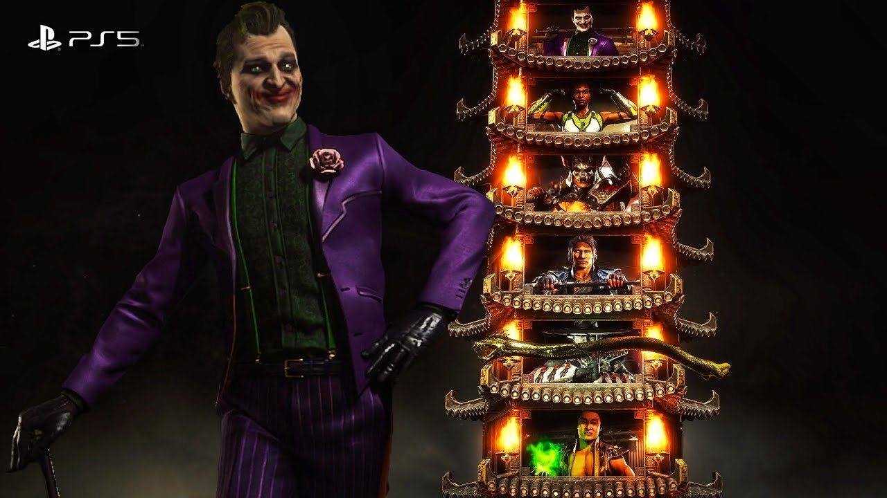 Trickster Joker Warrior Klassic Tower Mortal Kombat 11 PS5 Gameplay ...