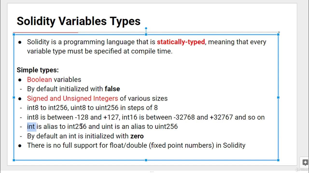 024 Variable Types Bool and Int - YouTube