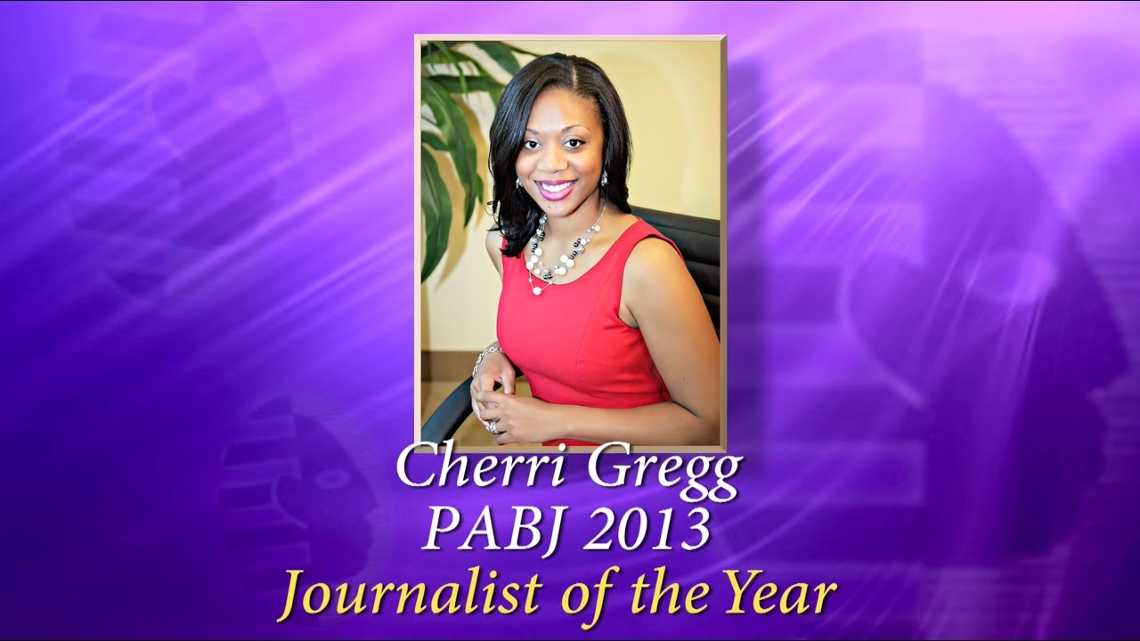 Cherri Gregg 2013 Journalist of the Year - YouTube