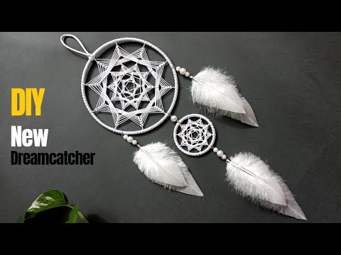 DIY New Weaving Technique Dream Catcher | diy dreamcatcher step by step ...