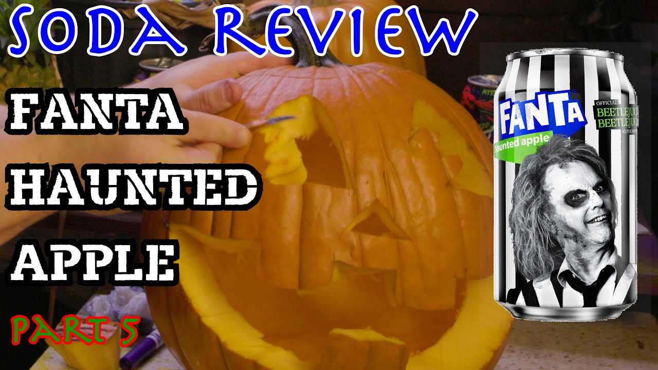 Fanta Haunted Apple - Halloween Soda Reviews - part 5 - YouTube