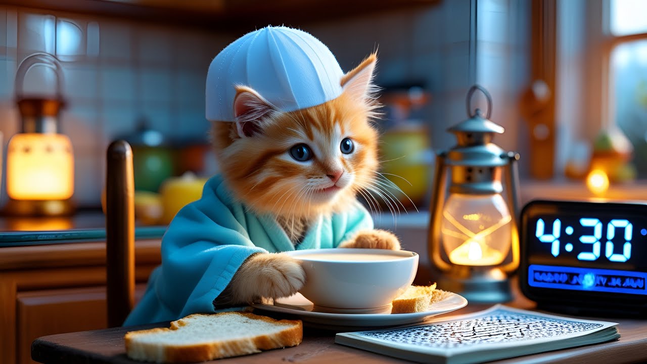 What Does a Muslim Kitten Do in Ramadan?|#cat #ramadan #cuteanimals # ...
