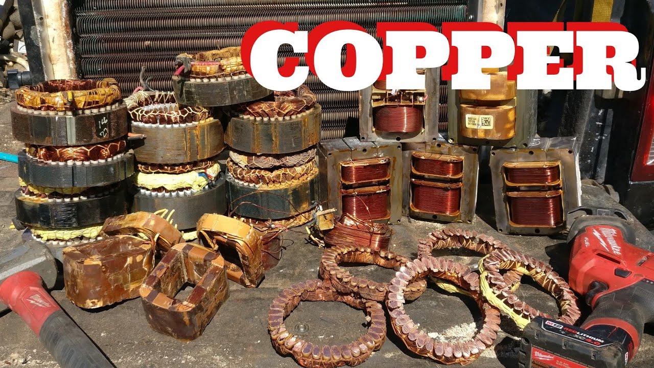 Copper Recovery From Electric Motors, Pool Heater, And Transformers ...