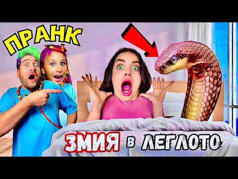 ОТМЪЩЕНИЕ! ПРАНК: ЗМИЯ в ЛЕГЛОТО! СТЕЛА ОТКАЧИ 🤣