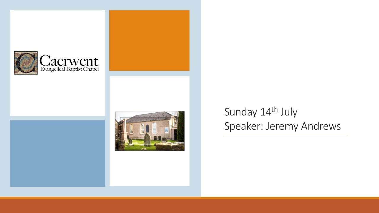 14th July 2024 - Jeremy Andrews - YouTube