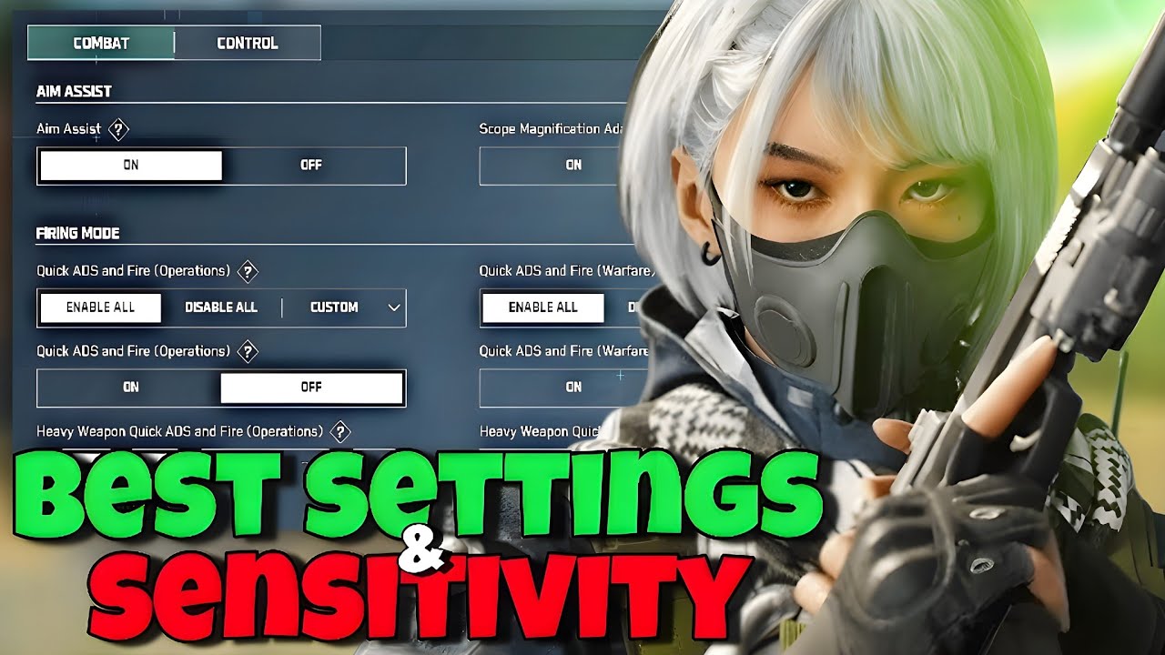 The PERFECT SETTINGS & SENSITIVITY in Delta Force Mobile! - YouTube