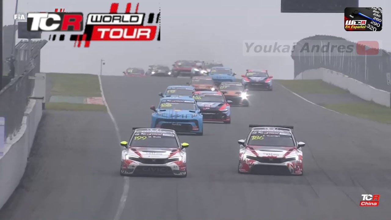 TCR World Tour 2024 Round 06 Zhuzhou Circuit, China. Carrera 2 (Español ...