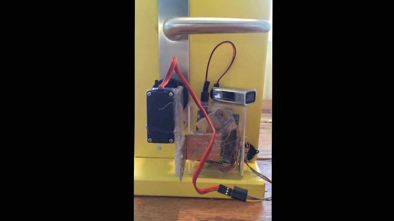 Secret Knock Detecting Door Lock with SERVO !!! (ASK ME FOR THE CODE) - YouTube