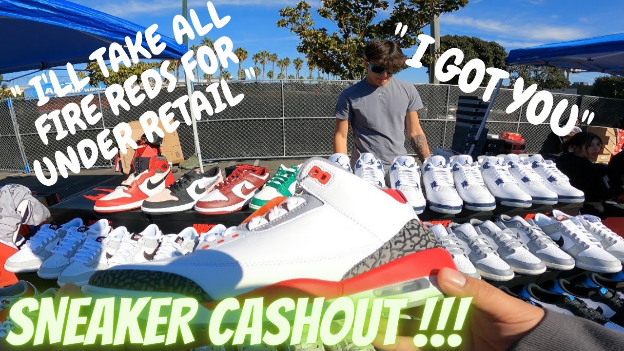 CASHING OUT 50 PAIRS AT LACEDWORLDEVENT | GUY SOLD ME ALL HIS PAIRS FOR ...