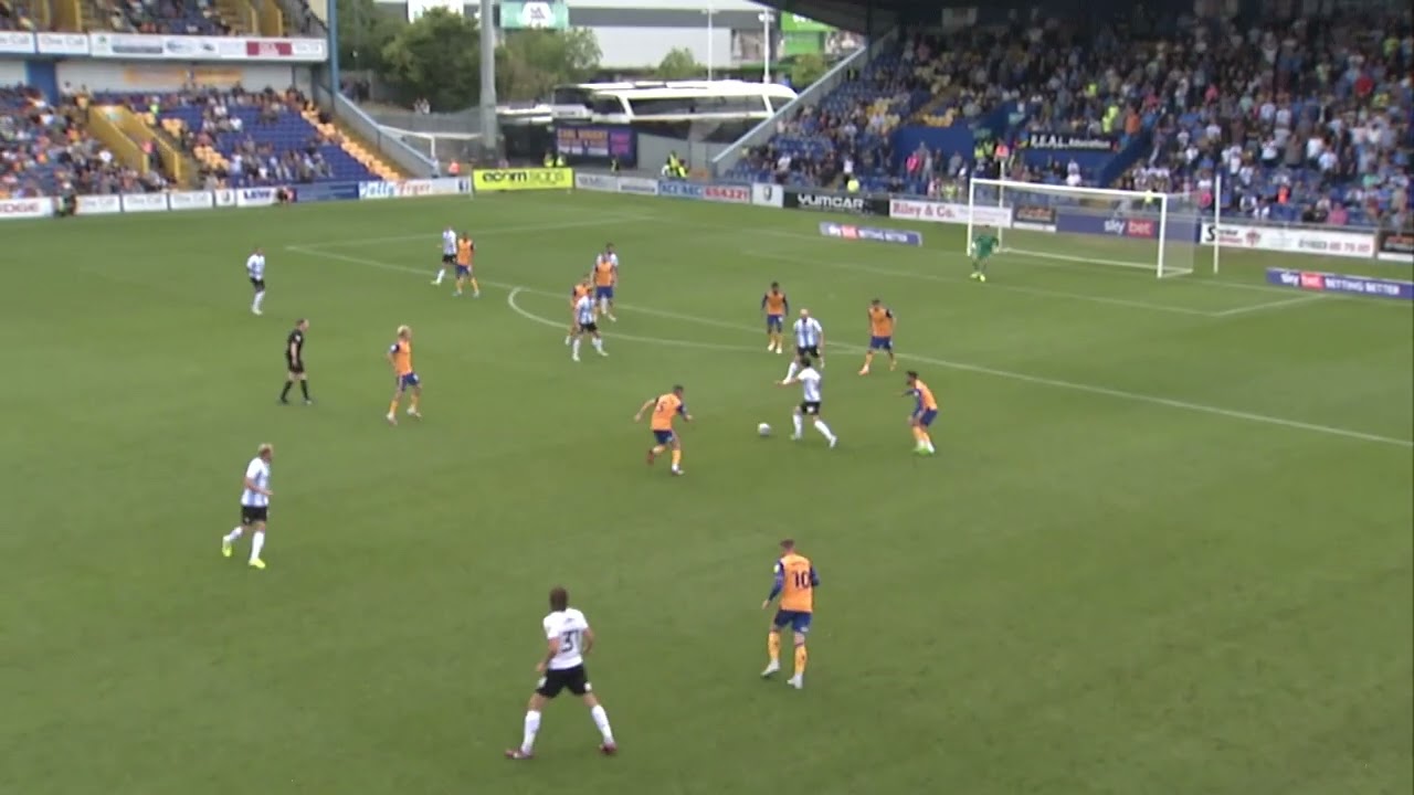 Mansfield Town v Stockport County highlights - YouTube