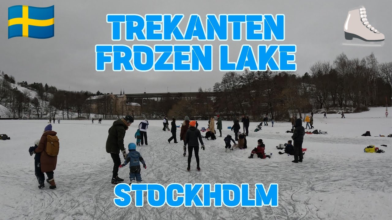 Small Frozen Lake PERFECT for ICE SKATING ️⛸️🇸🇪 - YouTube