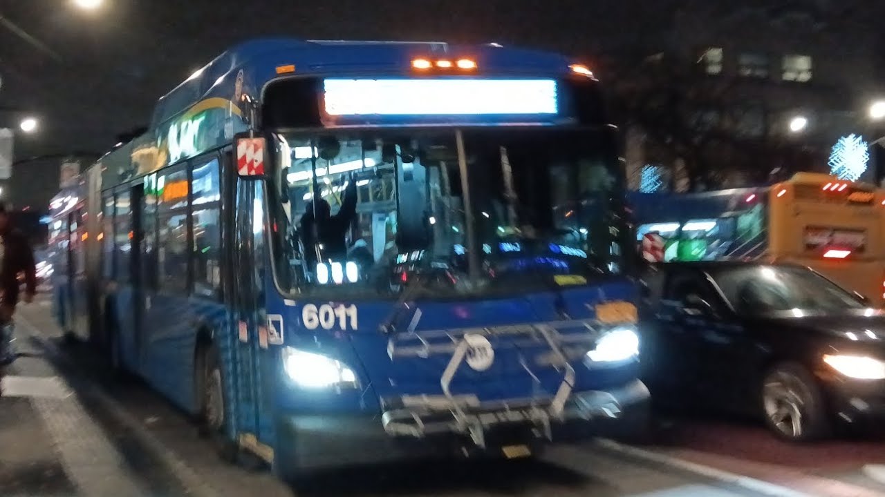 MTA: 2016 New Flyer XD60 Xcelsior Articulated 6011 Q44-SBS Ride | 1/7 ...