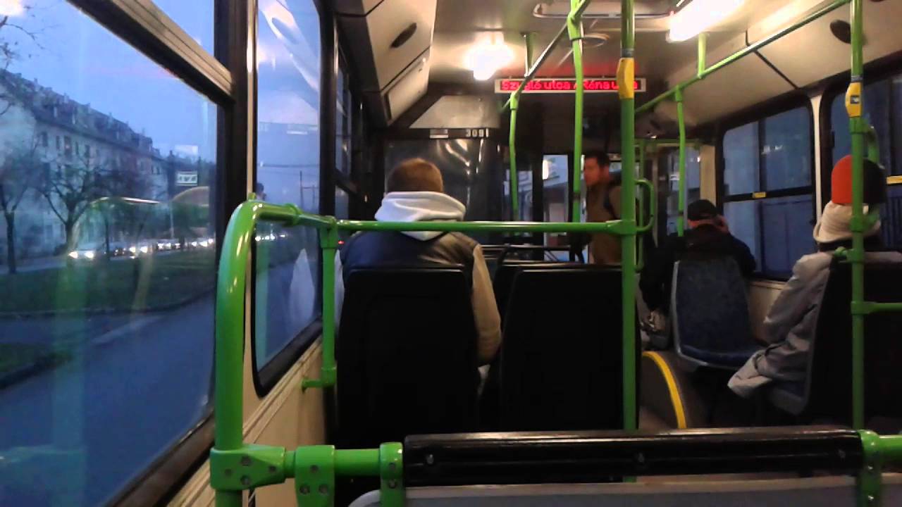 Budapest Trolleybus - Ikarus 435T #309 @82 (HD) - YouTube